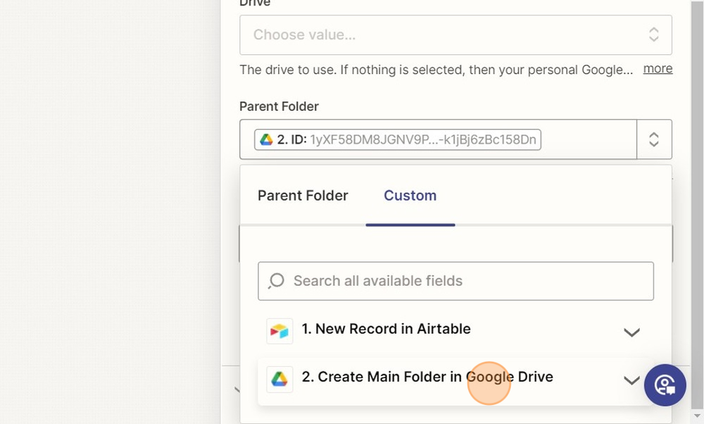 Create Client Folders in Google Drive